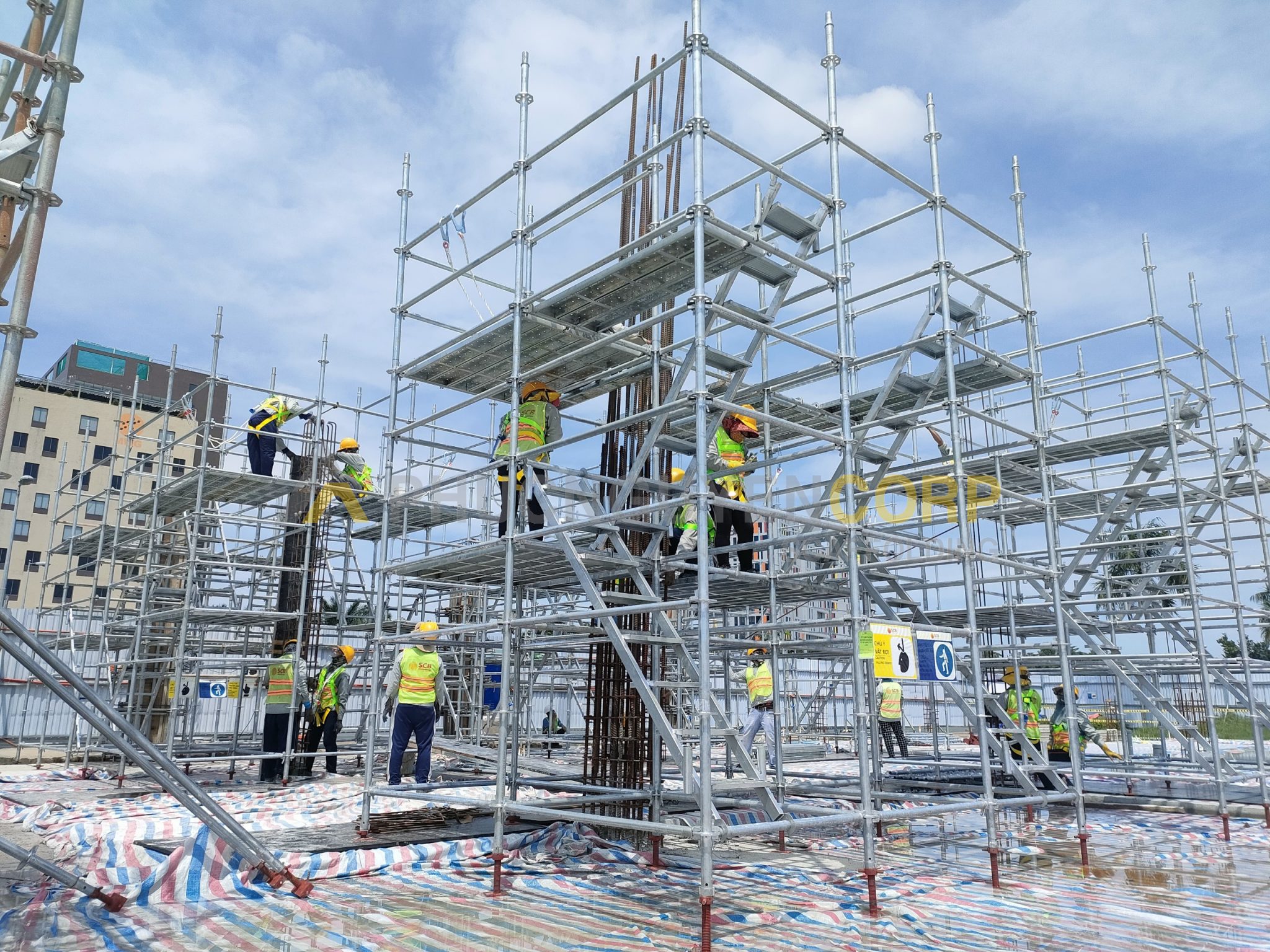 Cung cấp giàn giáo thi công Tập Đoàn Intel - Khu Công Nghệ Cao Thủ Đức ...