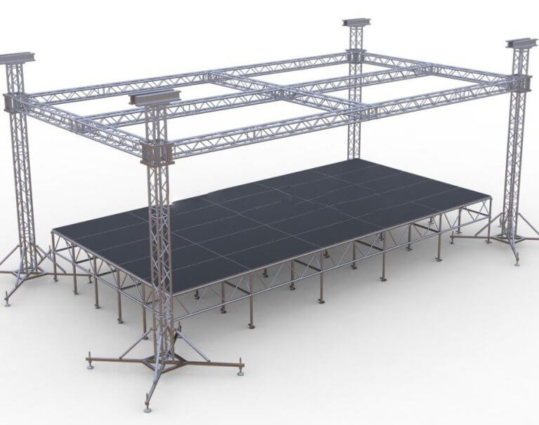Layer Truss là gì? Cấu tạo kết cấu khung Truss treo đèn sân khấu?
